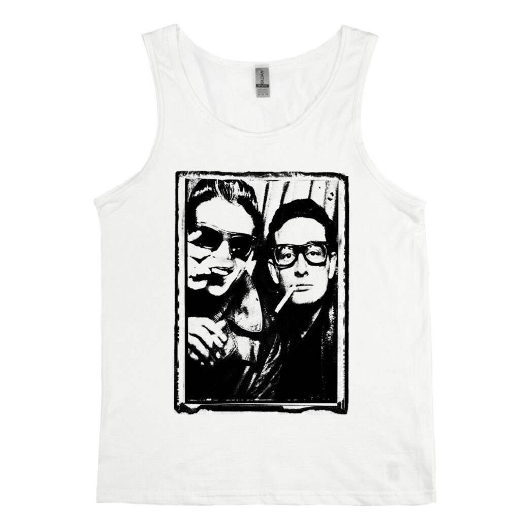 Buddy Holly And Waylon Jennings "Photobooth" Men's Tank Top