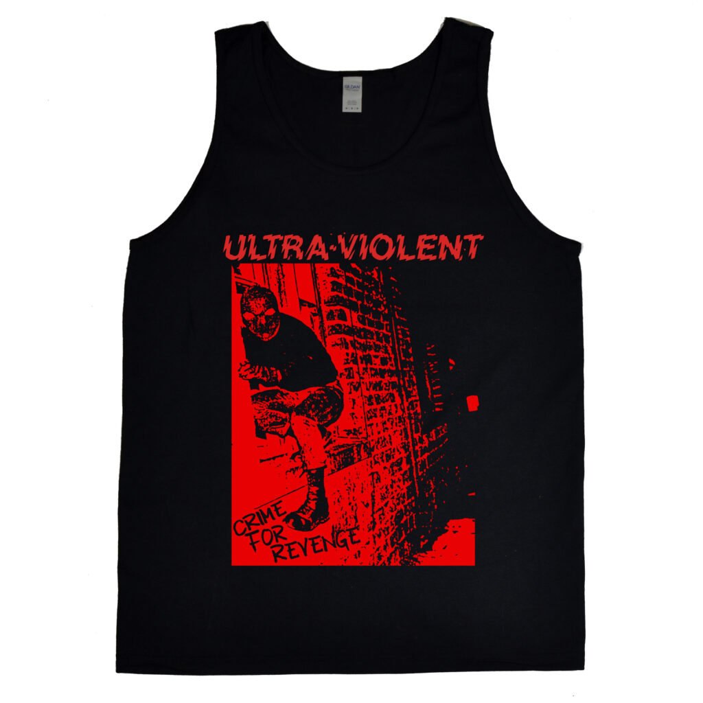 Ultraviolent “Crime for Revenge” Men's Tank Top - Full Breach 77